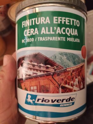 FINITURA EFFETTO CERA ALL'ACQUA PC 3030