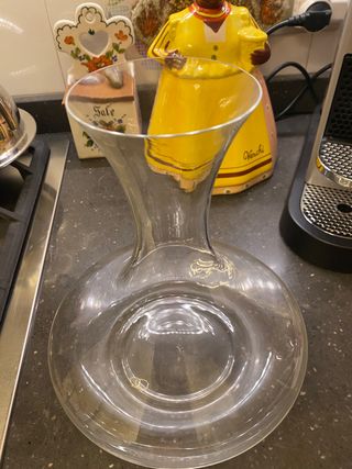 Decanter in cristallo