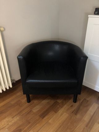 Poltroncina nera