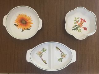 Le porcellane del fiore by Tognana, set