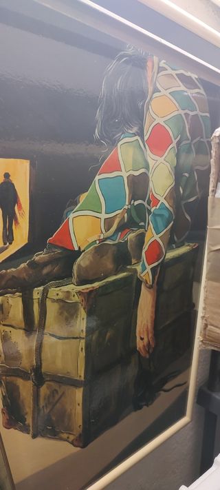 quadro l Arlecchino di verdirosi