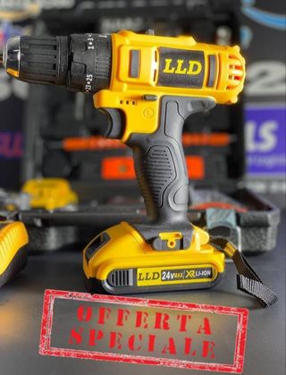 NUOVO TRAPANO 24V LLD  AVVITATORE + DUE BATTERIE