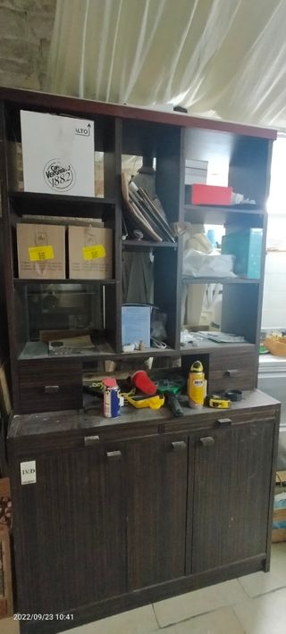 Libreria con scrittoio 