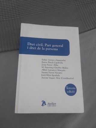 Dret civil. Part general i dret de la persona de segunda mano por 25 ...
