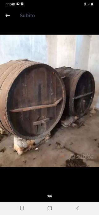 vecchie botti x il vino
