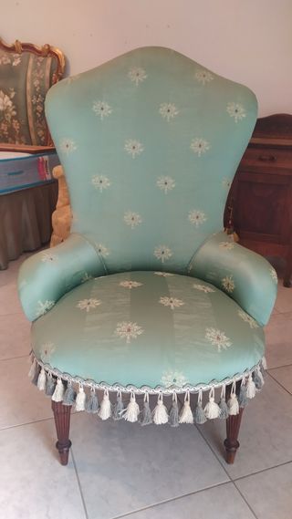 poltroncina verde