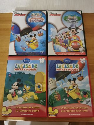 DVD la casa de Mickey Mouse de segunda mano por 6 EUR en Ferrol en WALLAPOP