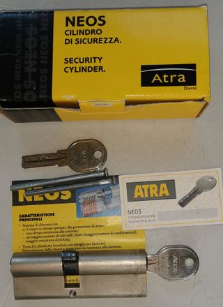 Cilindro di Sicurezza Dierre Atra Neos 9cm