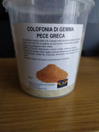colofonia di gemna pece greca