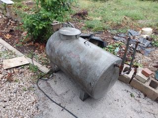 cisterna in ferro zingato