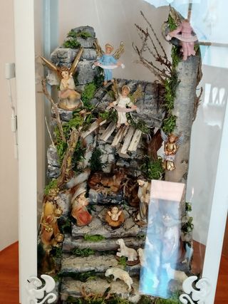 presepe in lanterna 