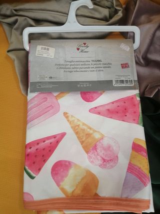 tovaglia antimacchia 140x230 cm ice-cream 
