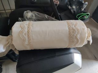 cuscino tipo caramella 30 cm colore panna