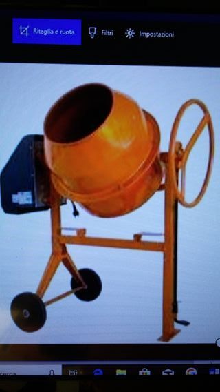 BETONIERA ELETTRICA 110 litri