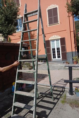 scala in legno