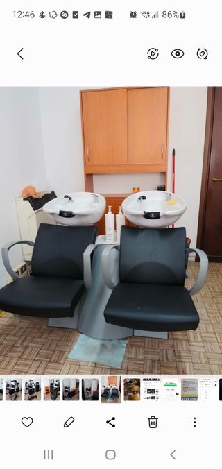 arredamento per negozio di parrucchiera