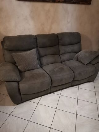 Divano 3 posti con sedute relax elettrico