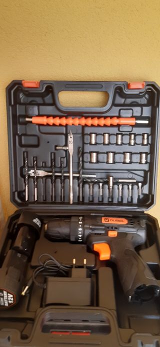 Trapano Avvitatore OUBEL 12V 2x2Ah 25 accessori