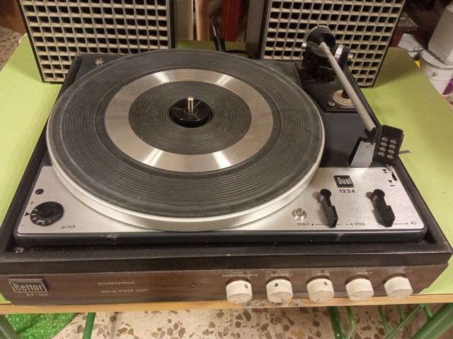 Tocadiscos bettor EF 143.plato dual 1224 automátic de segunda mano por ...