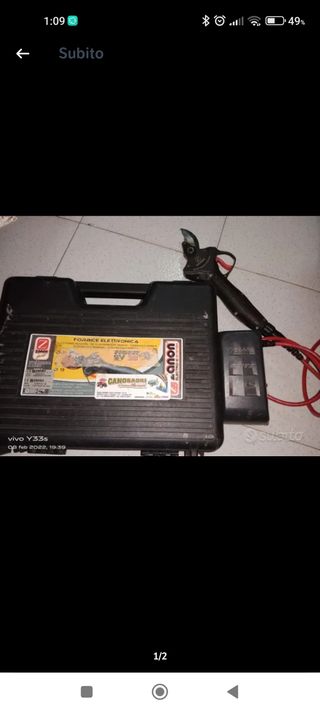 forbice elettrica zanon 38