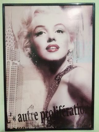 stampa cartonato Marylin Monroe