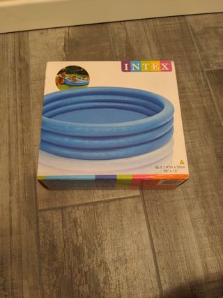 piscina 3 anelli per bambini Intex nuova