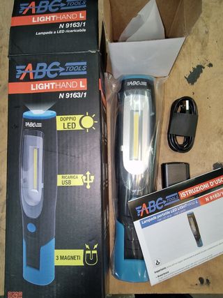 torcia led nuova dell'abc tools
