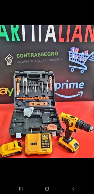 NUOVO TRAPANO 24V LLD  AVVITATORE + DUE BATTERIE