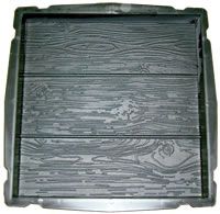 Stampo cemento Forma pavimento Effetto LEGNO 40x40