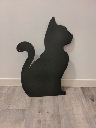 sagoma gatto nero magnetica