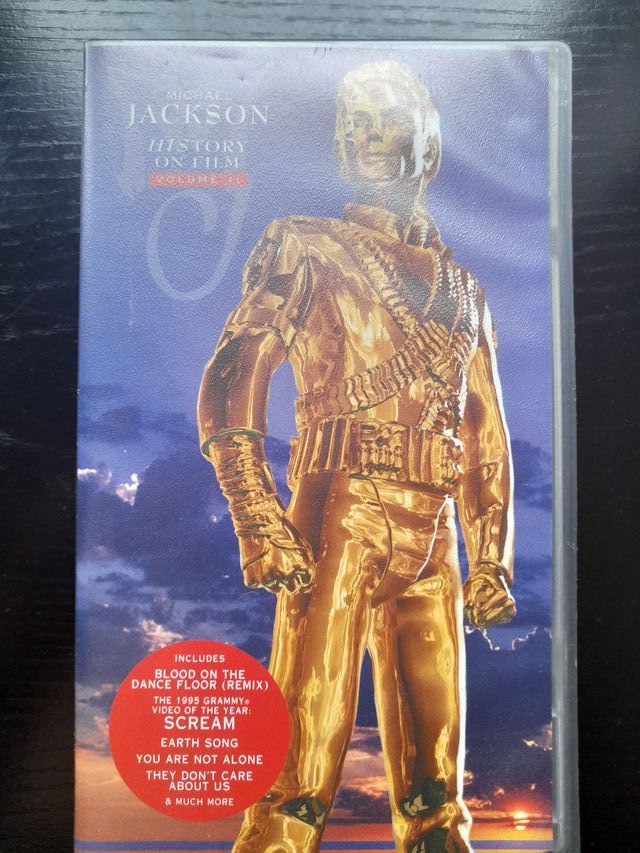 Michael Jackson VHS History on film volumen II. de segunda mano por 3 ...