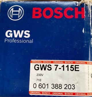 Smerigliatrice angolare Bosch professional