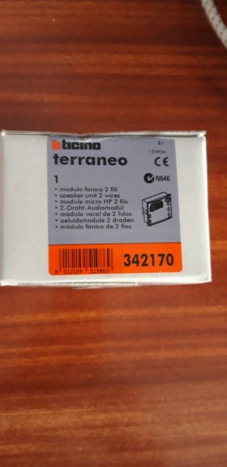 BTICINO TERRANEO MODULO 342170 de segunda mano por 55 EUR en Arteixo en ... BTICINO TERRANEO MODULO 342170 de segunda mano por 55 EUR en Arteixo en ...