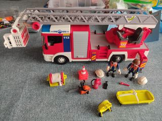 Playmobil 4820 Camion de bomberos. de segunda mano por 33 EUR en Valladolid en WALLAPOP
