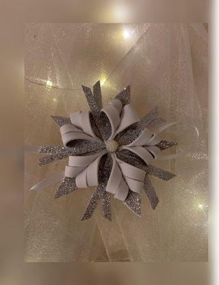 SET 5pz Addobbo a forma di asterisco,var. grande.