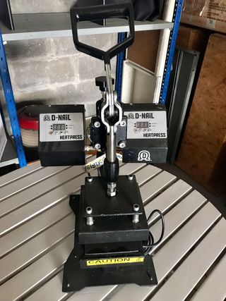 D-NAIL heat press Pressa a caldo per cappelli LCD