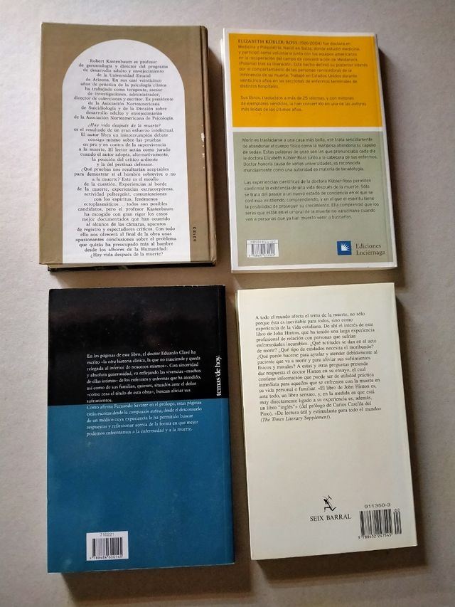 3°LOTE: 10 LIBROS:" ENFERMEDAD,SUFRIMIENTO, MUERTE de segunda mano por 60 EUR en Manzanares en ...