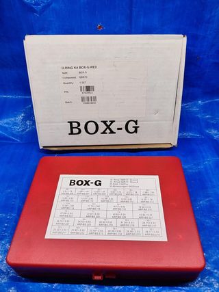 BOX-G oring NBR70 Misure in pollici 30dim 382pcs