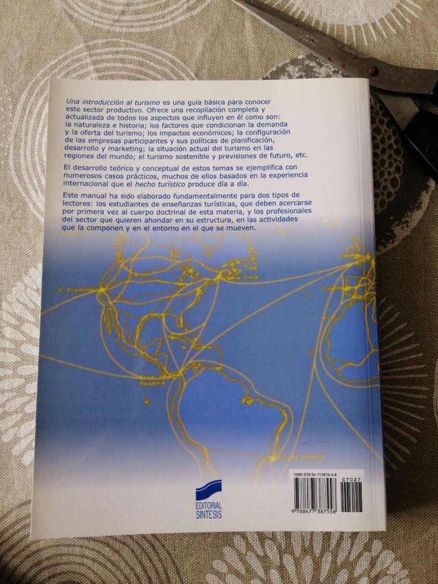 Libro Introducción al Turismo de segunda mano por 5 EUR en Madrid en ... Libro Introducción al Turismo de segunda mano por 5 EUR en Madrid en ...