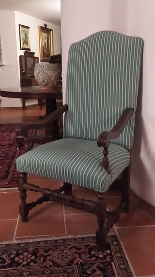 Sedia Trono Vintage anni '40