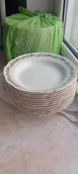 set piatti completo + vassoio