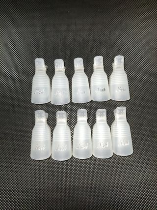 10PZ Mollette per smalto semipermanente
