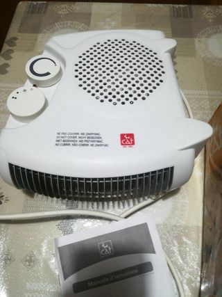 termoventilatore con termostato 