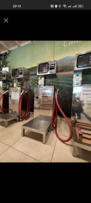 Distributore vino sfuso per Cantine