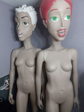 manichino donna manga