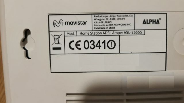 Router Amper ASL-26555 o Alpha Networks ASL-26552 de segunda mano por 5 ...