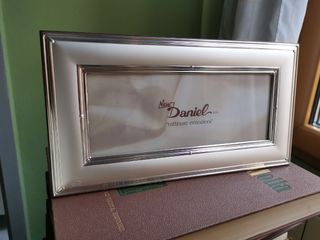 porta foto placcato argento 31x17