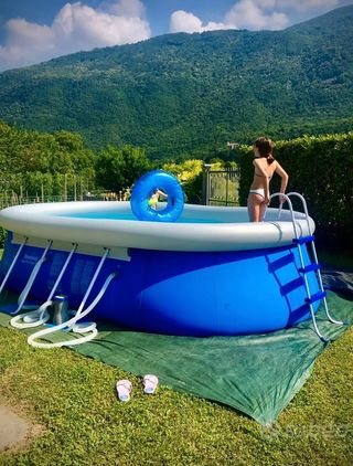 Piscina Oval BESTWAY cm488x305x107