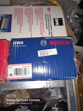 smerigliatrice GWS PROFESSIONALE BOSCH