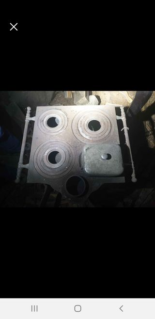 Stufa a legna vintage 